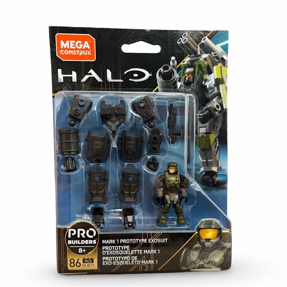 Mega Construx | Toys | Mega Construx Halo Mark Prototype Exosuit Set ...